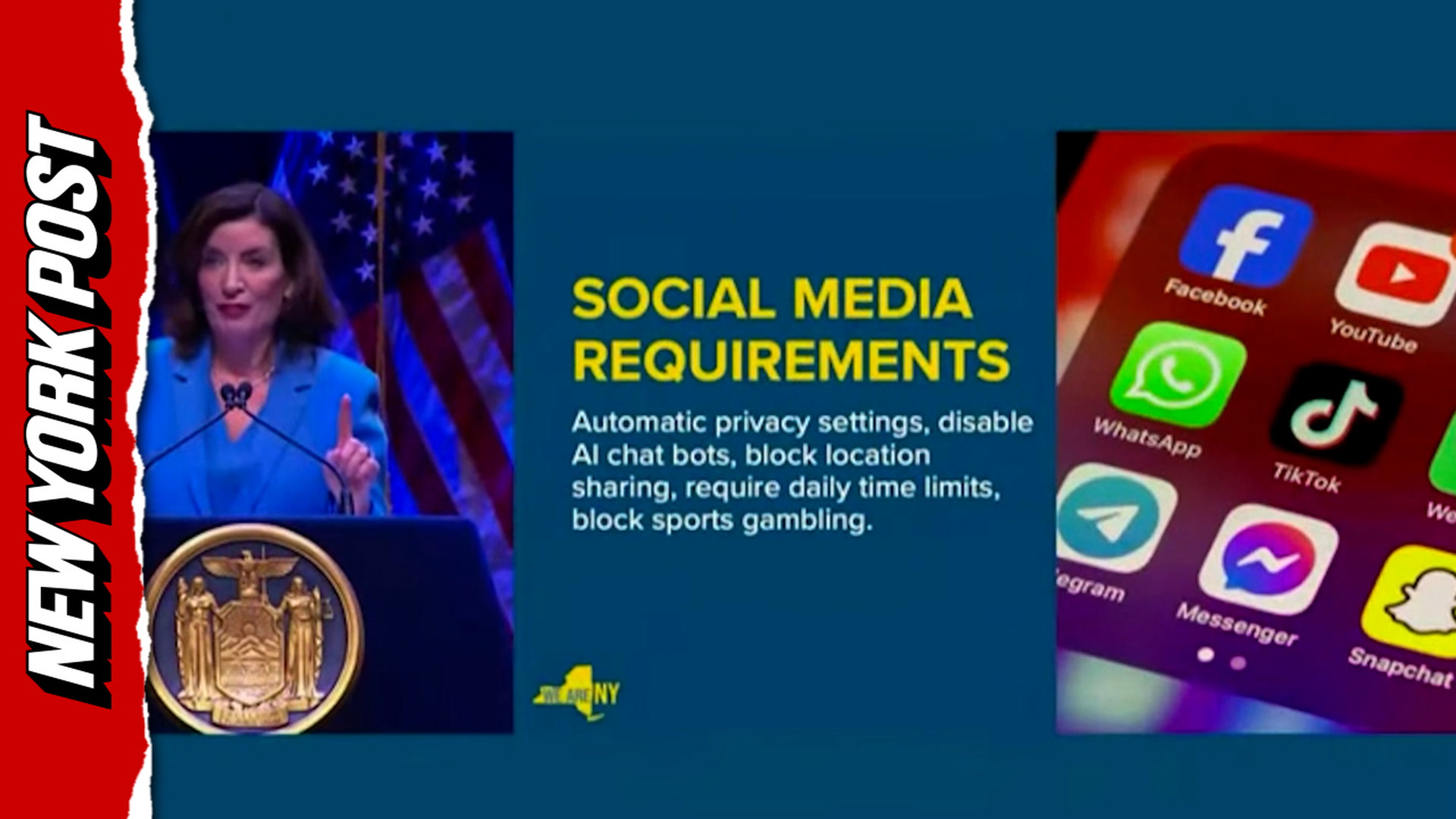 Gov. Hochul aims to protect kids from predators on social media and add ...