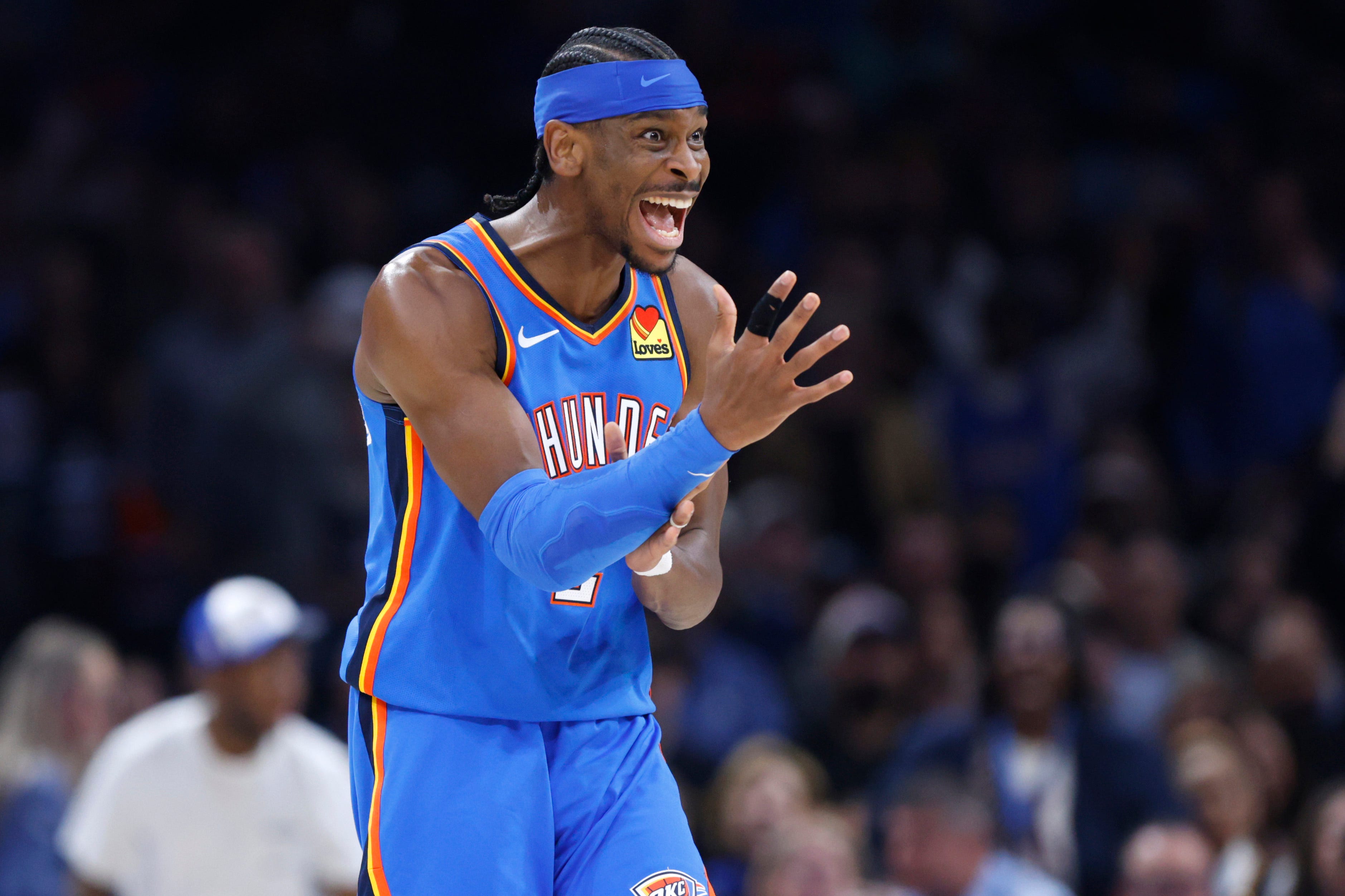 Shai Gilgeous-Alexander goes to a different place as Thunder fans ...