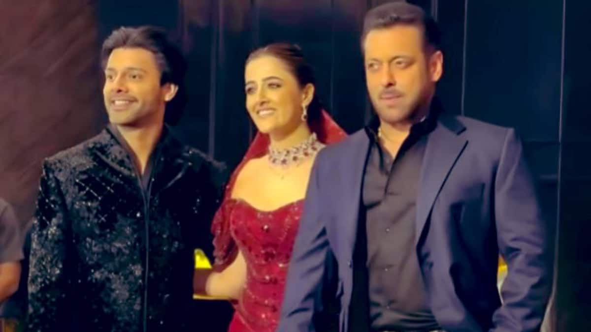 Salman Khan lights up Stebin Ben–Nupur Sanon’s Mumbai reception; groom ...