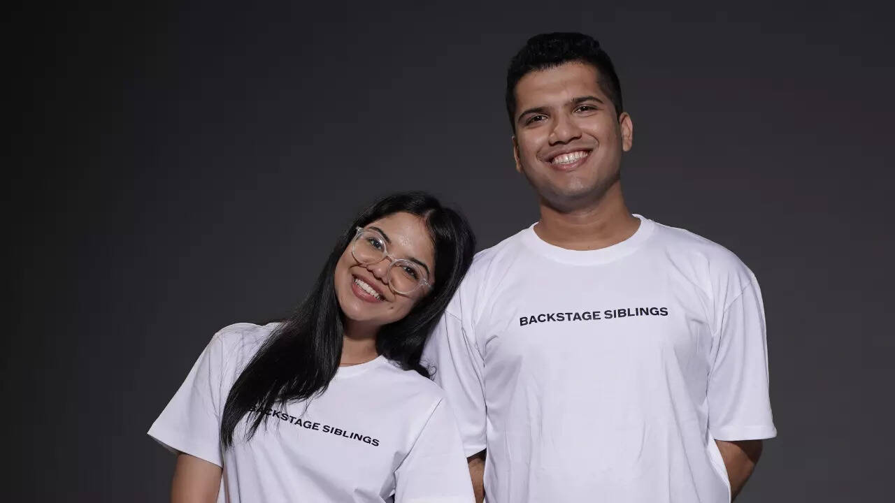 For us, the stage is the audience: Backstage siblings