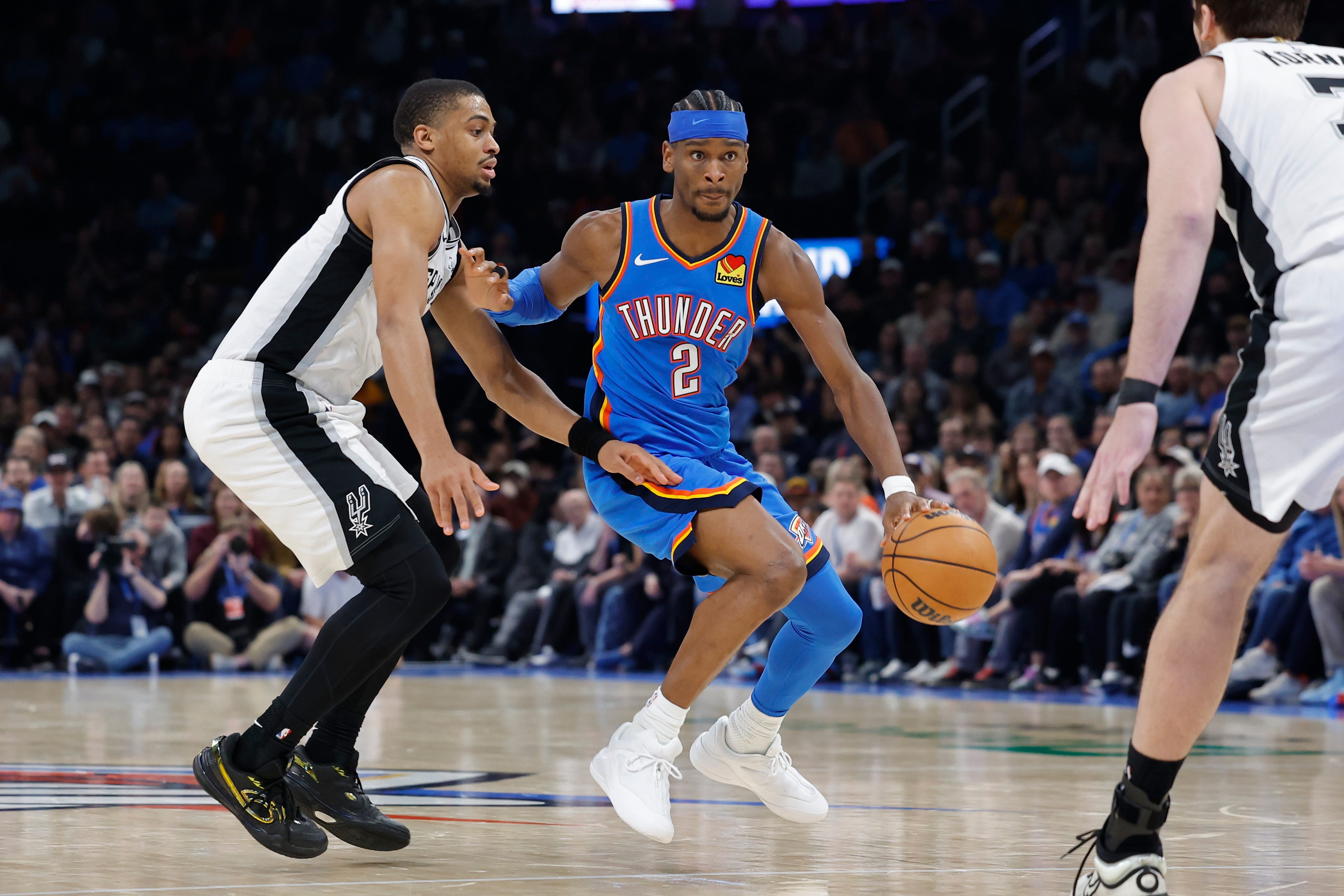 Here is the full Spurs vs. Thunder 2026 Western Conference Finals schedule