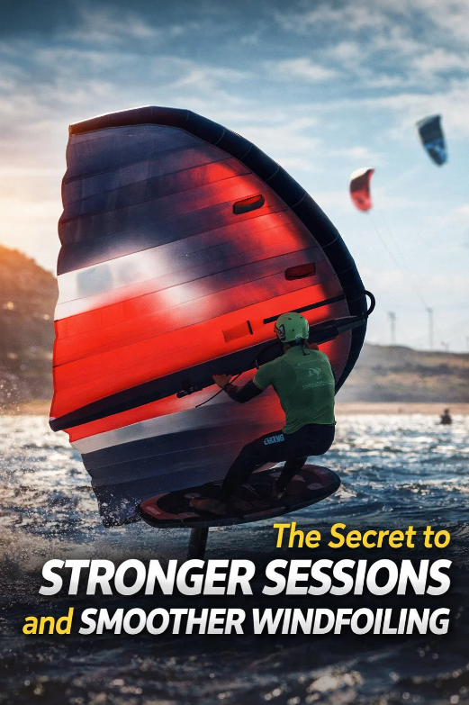 The secret to stronger sessions and smoother windfoiling