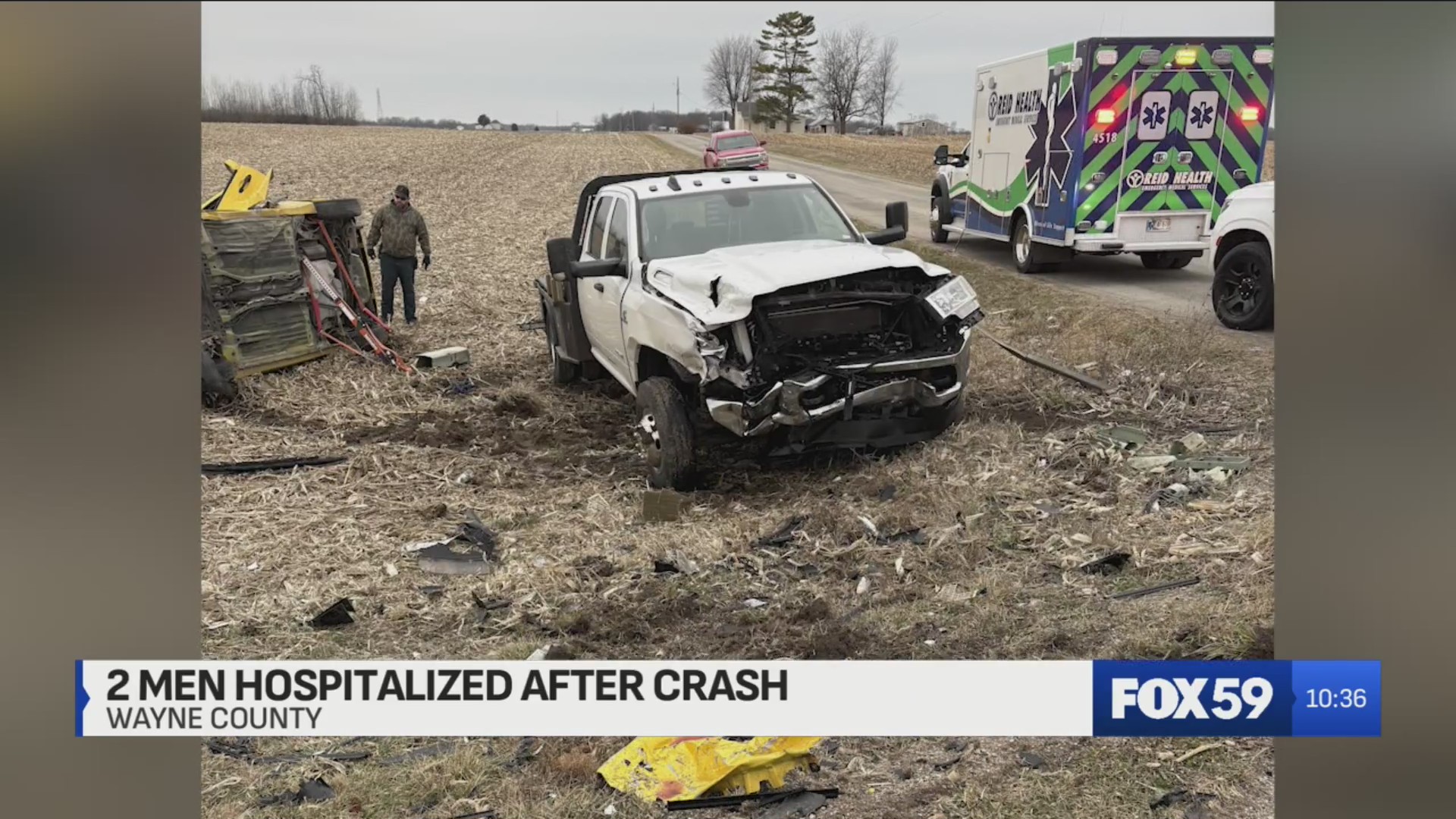 2 drivers injured in Wayne County car crash