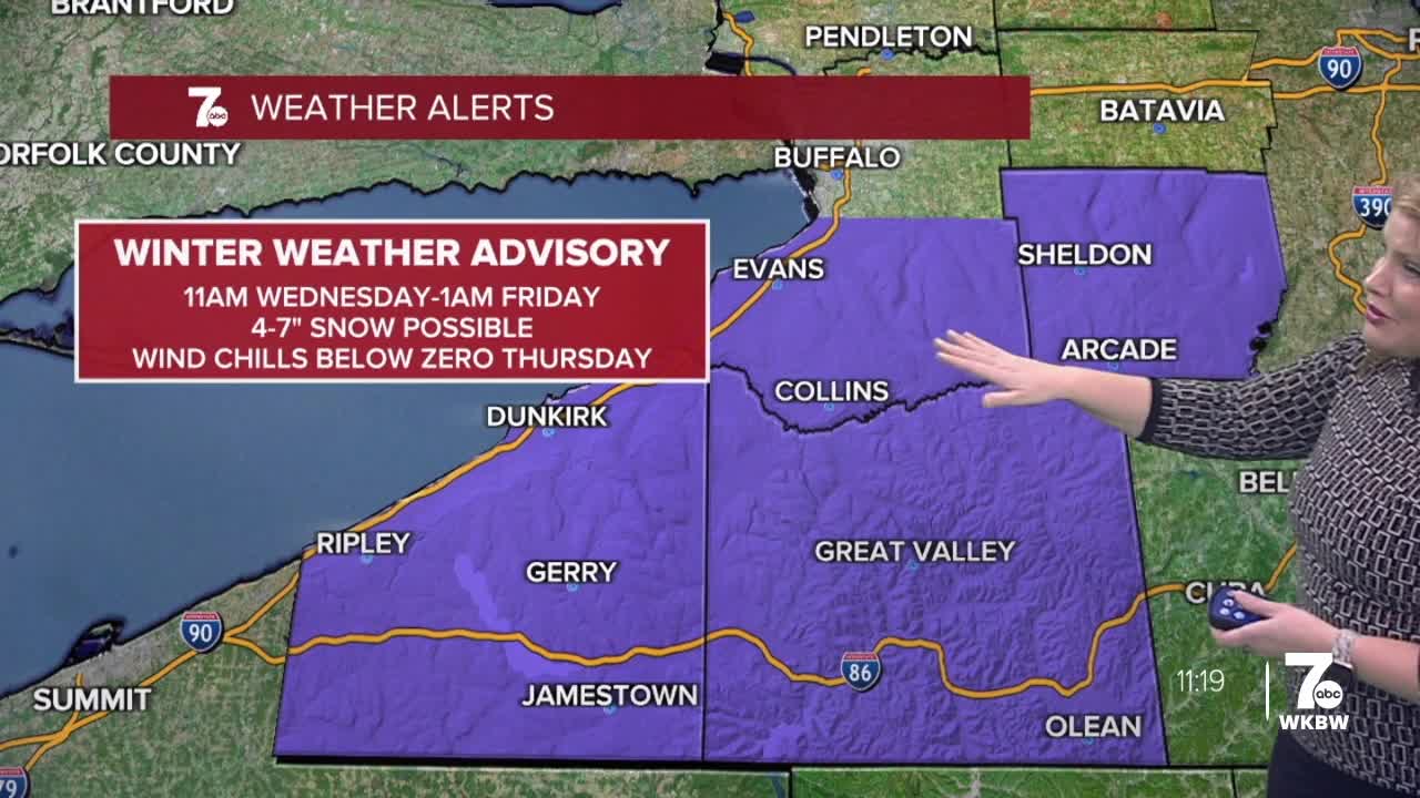 7 Weather Forecast 11p.m. Update, Tuesday, January 13