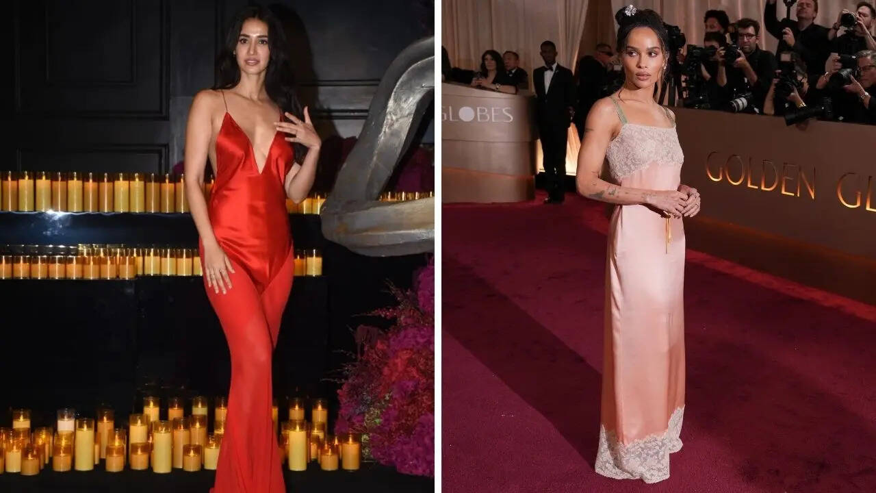 Lingerie inspired dresses are big in 2026: Disha Patani and Zoë Kravitz ...