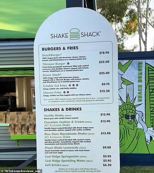 Fed up Australian Open fans slam the exorbitant price of burgers and fries
