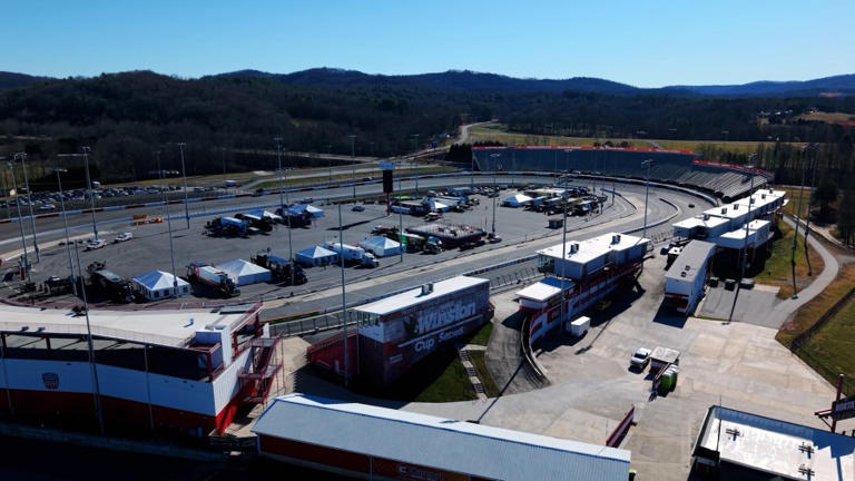 NASCAR Cup Series test at North Wilkesboro Speedway