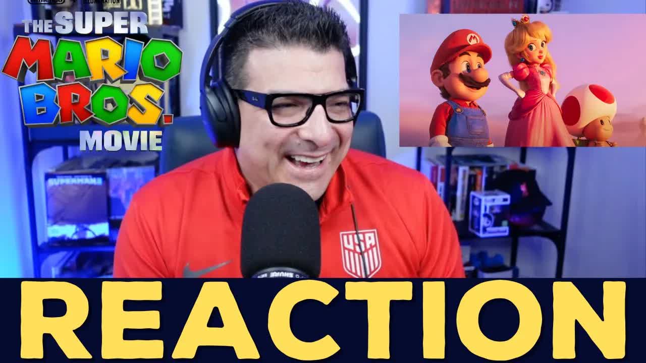 The Super Mario Bros. movie | Official trailer reaction! | Nintendo ...