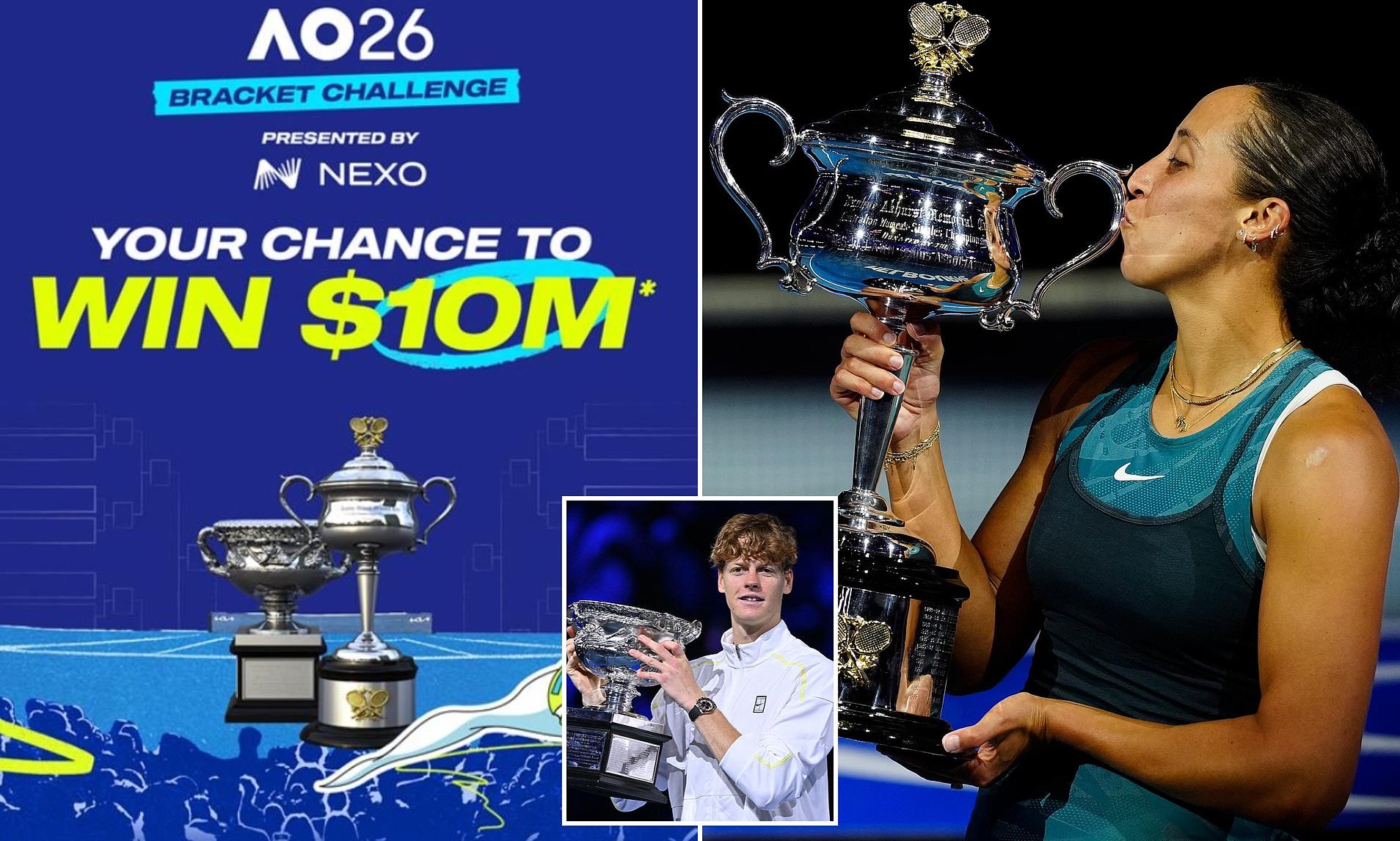 Australian Open blasted for giving fans the chance to win $10million ...