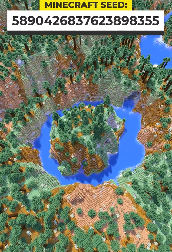 This Minecraft seed is actually amazing – rare survival & exploration seed
