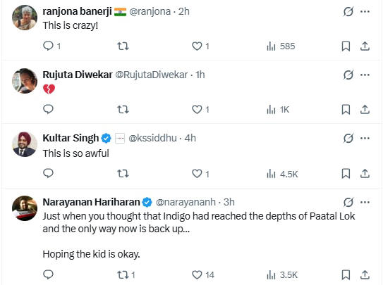 'Finicky eater': Neelesh Misra claims IndiGo staff mistreated his 10 ...