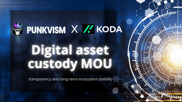 펑크비즘, KODA와 디지털 자산 수탁 MOU 체결