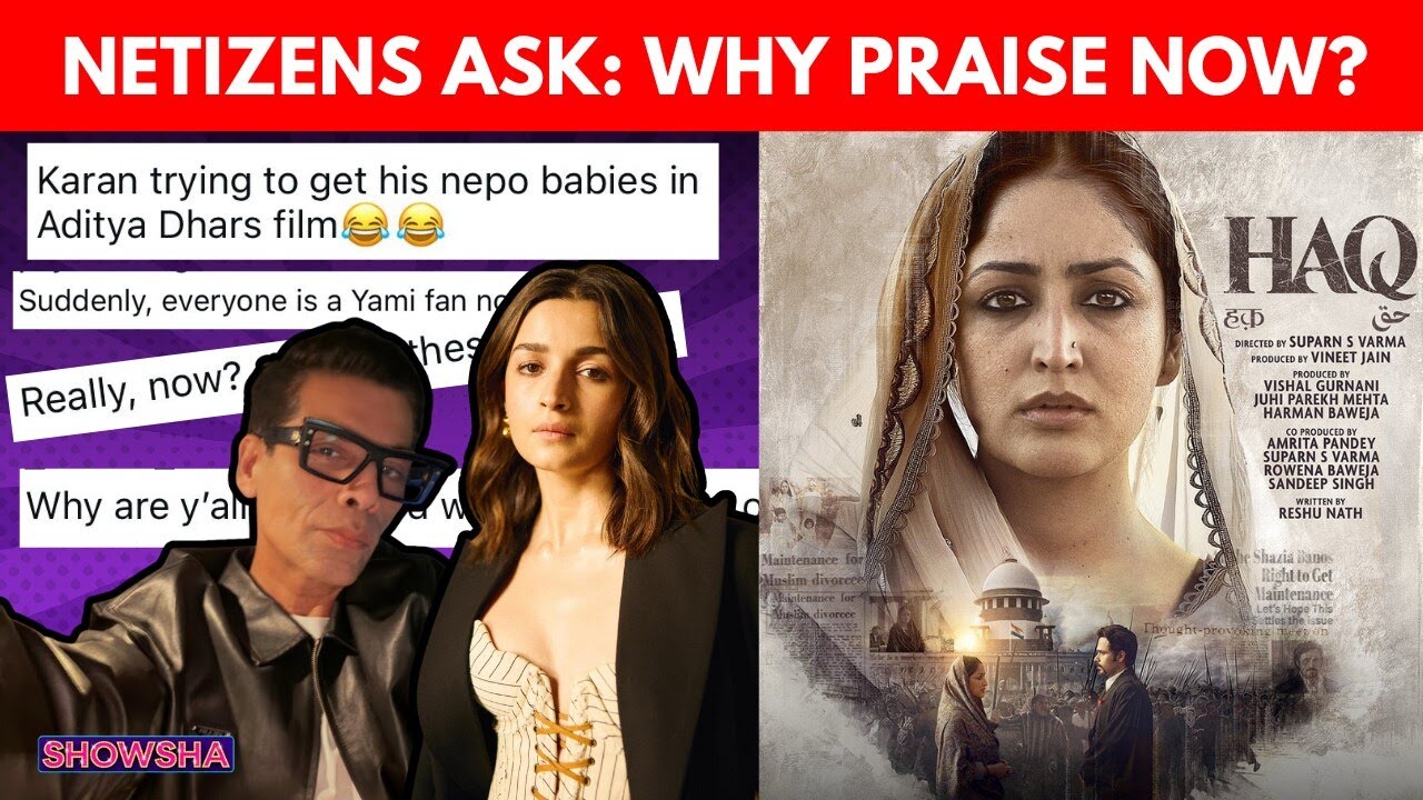 Yami Gautam 'Haq' appreciation posts put Alia Bhatt & Karan Johar on ...