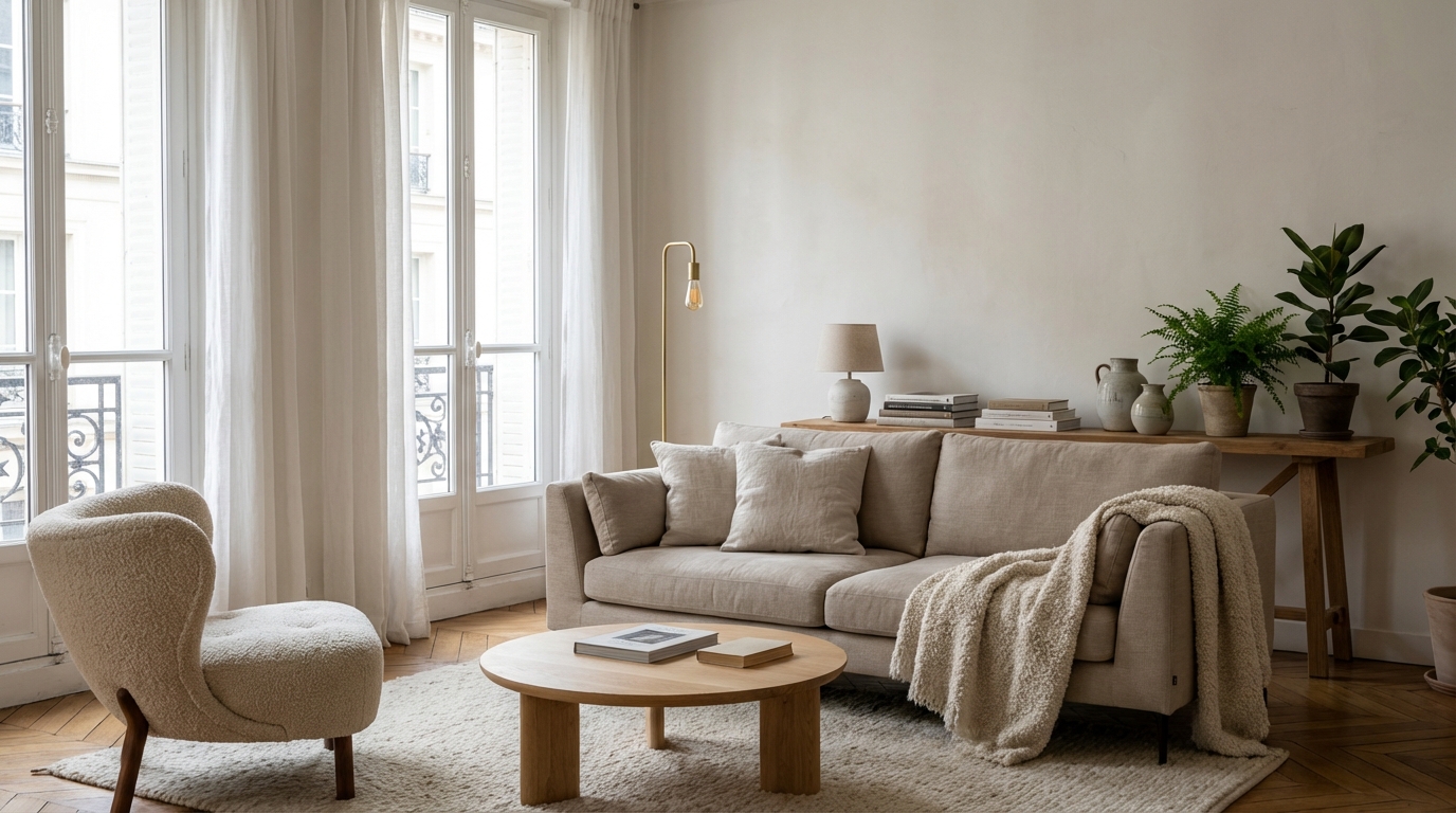 Ce micro-changement dans votre plan de salon le rend chaleureux en 5 ...