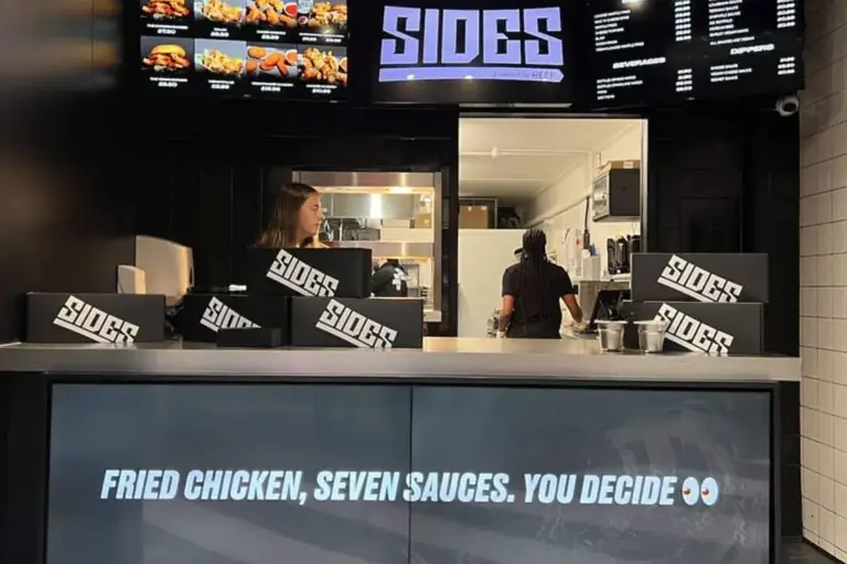 Sides by Sidemen menu prices with calories [updated 2026]