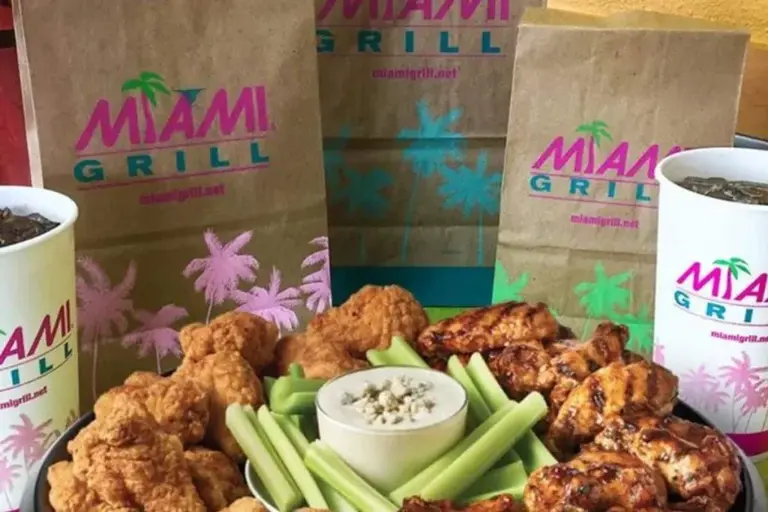 Miami Grill menu prices with calories [updated 2026]