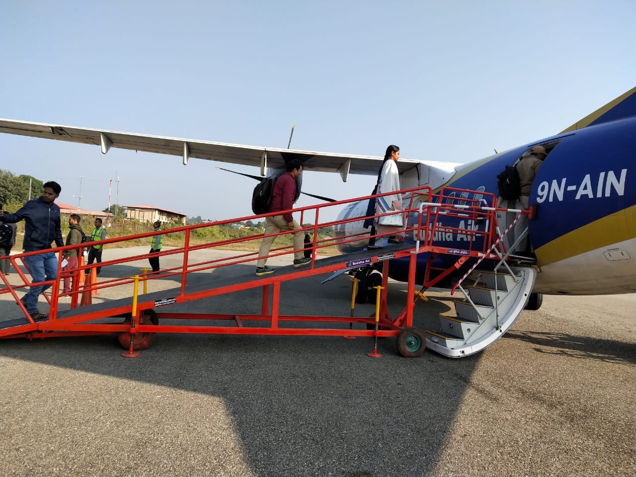 Buddha Air flight delayed after passenger opens emergency exit in ...