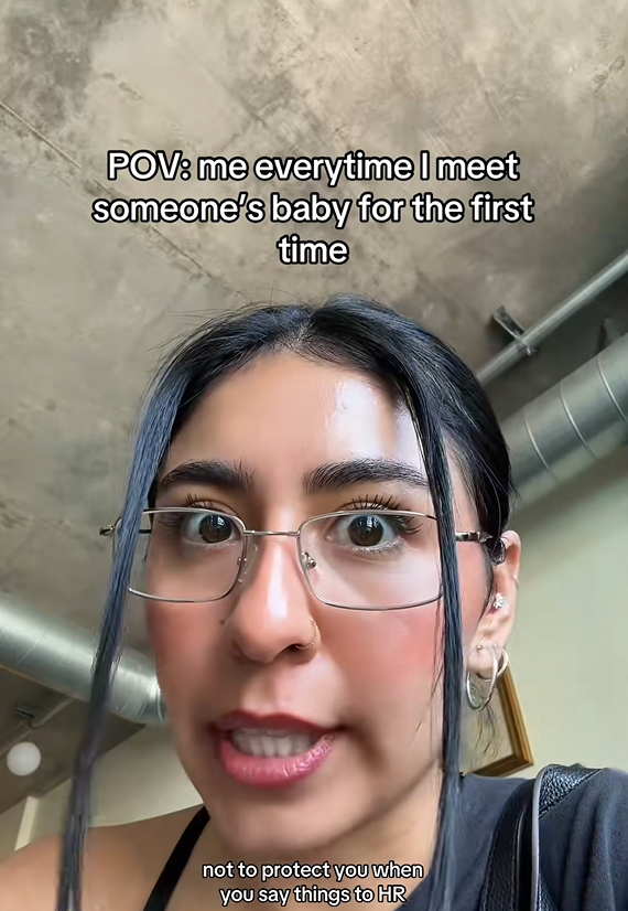 POV: Meeting someone’s baby for the first time