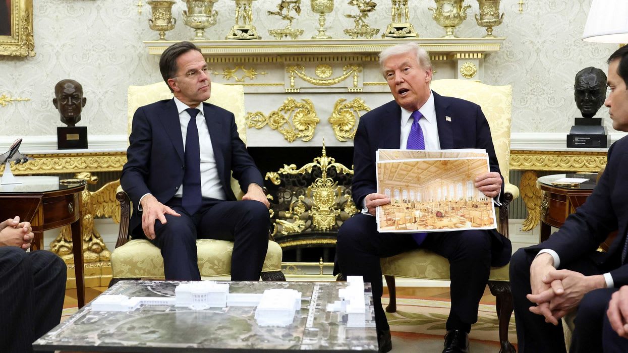 Trump building White House ballroom to pay homage to himself