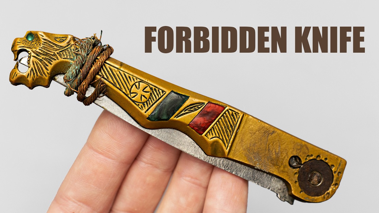 Restoring this illegal blade felt like a terrible idea