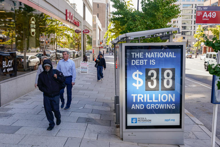The US national debt crisis hit another terrible milestone
