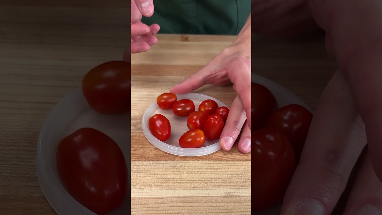 How one small adjustment makes tomato slicing effortless