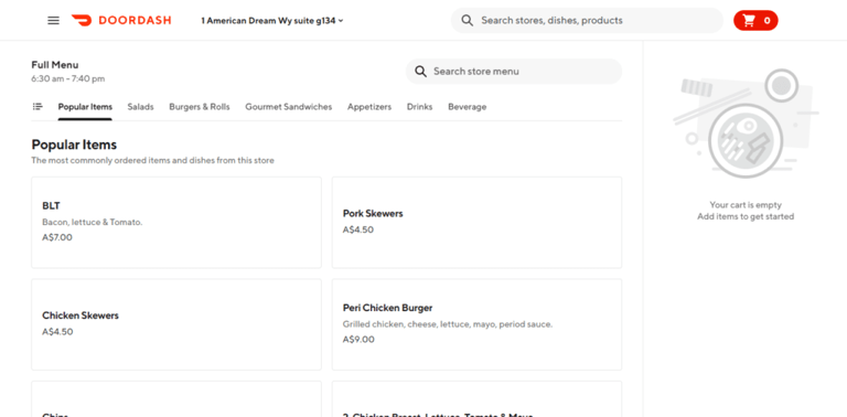 Oreo cafe menu with prices [updated 2026]