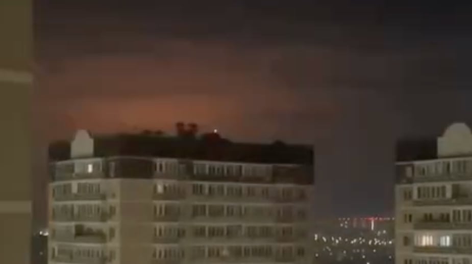 Drones attack plant in Russia's Rostov, fire breaks out