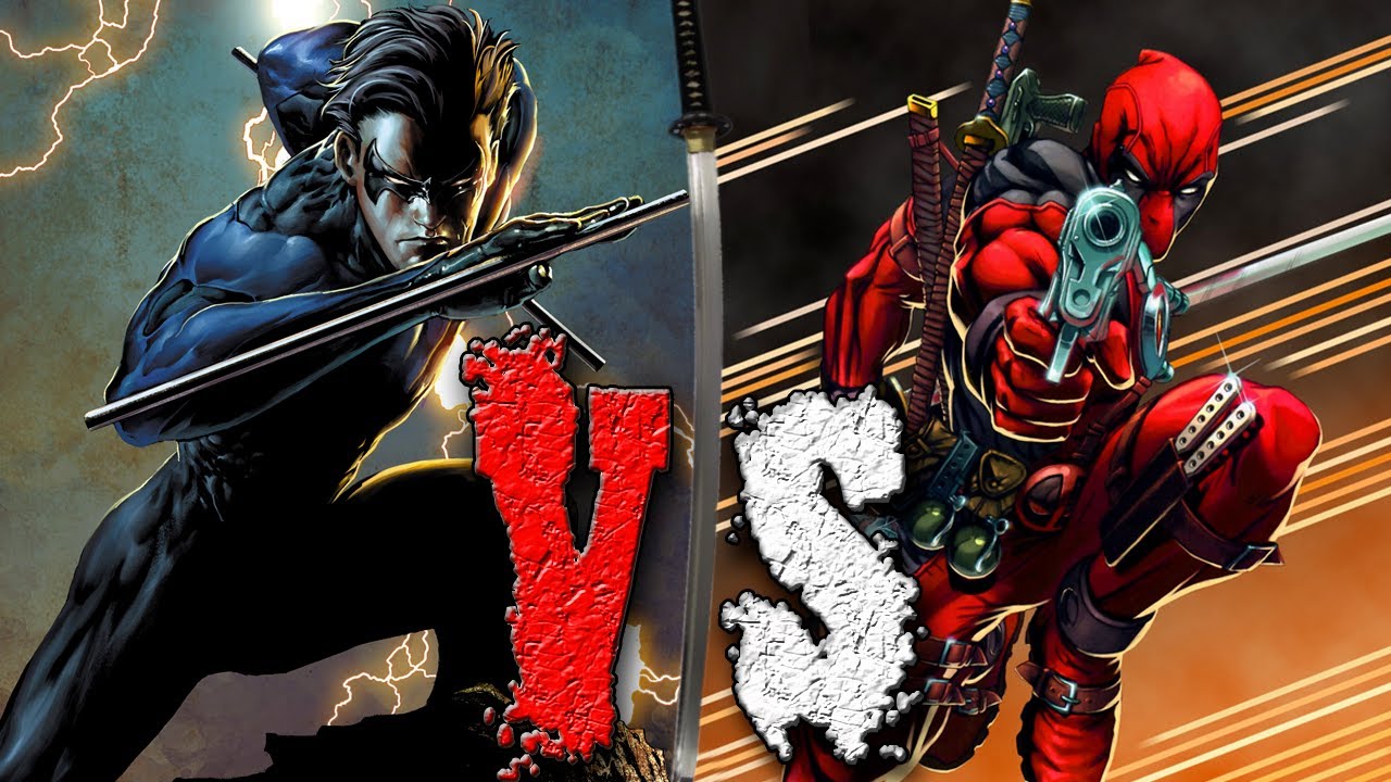 Deadpool vs Nightwing: Epic battle