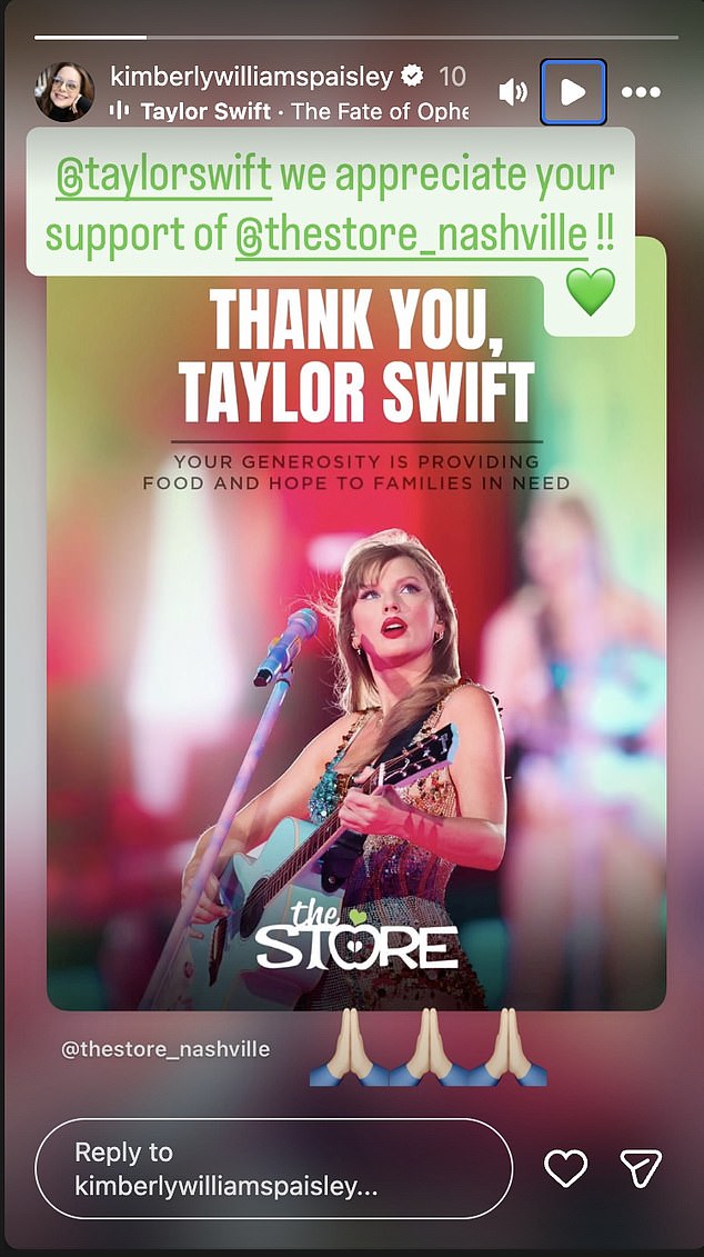 Taylor Swift continues charitable crusade as she sweetly donates to ...