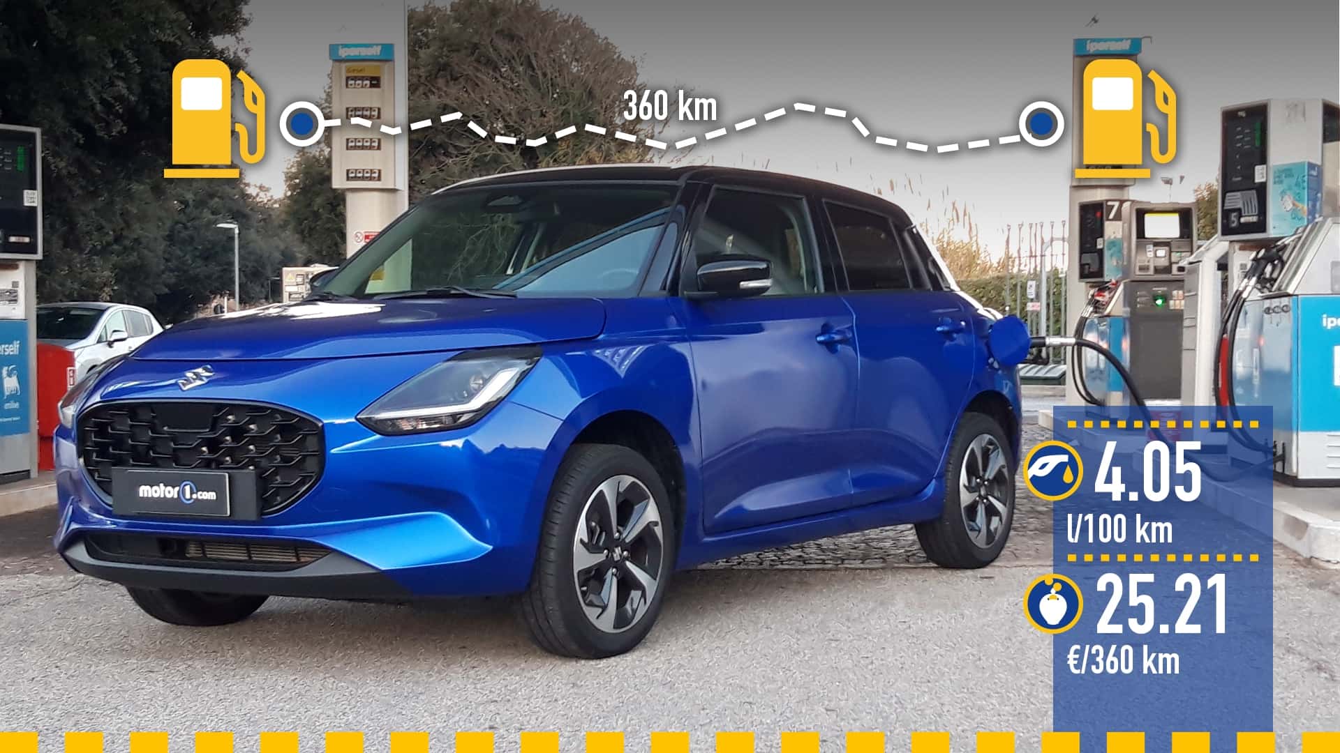 Suzuki Swift mild hybrid 4WD (2026), l'essai de consommation réelle