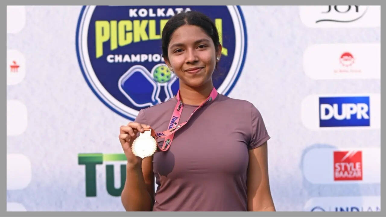 Kolkata Pickleball Championship: Tanisha Roy vs Devanshi Bansal ...