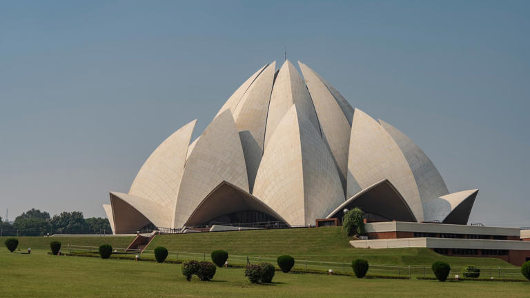 In India, this lotus-shaped temple is an architectural marvel that must ...