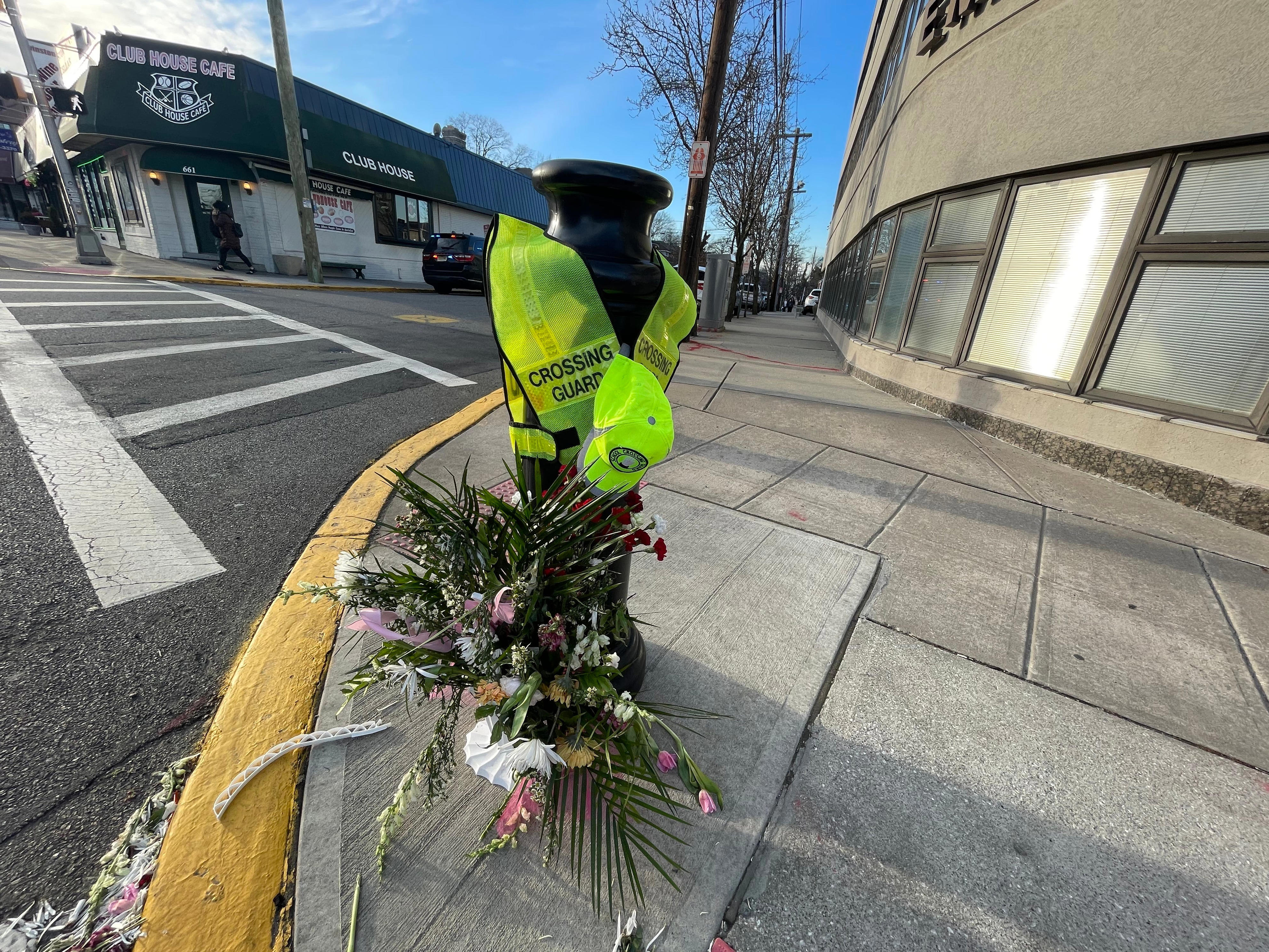 Tribute set up to remember longtime Bergen County crossing guard