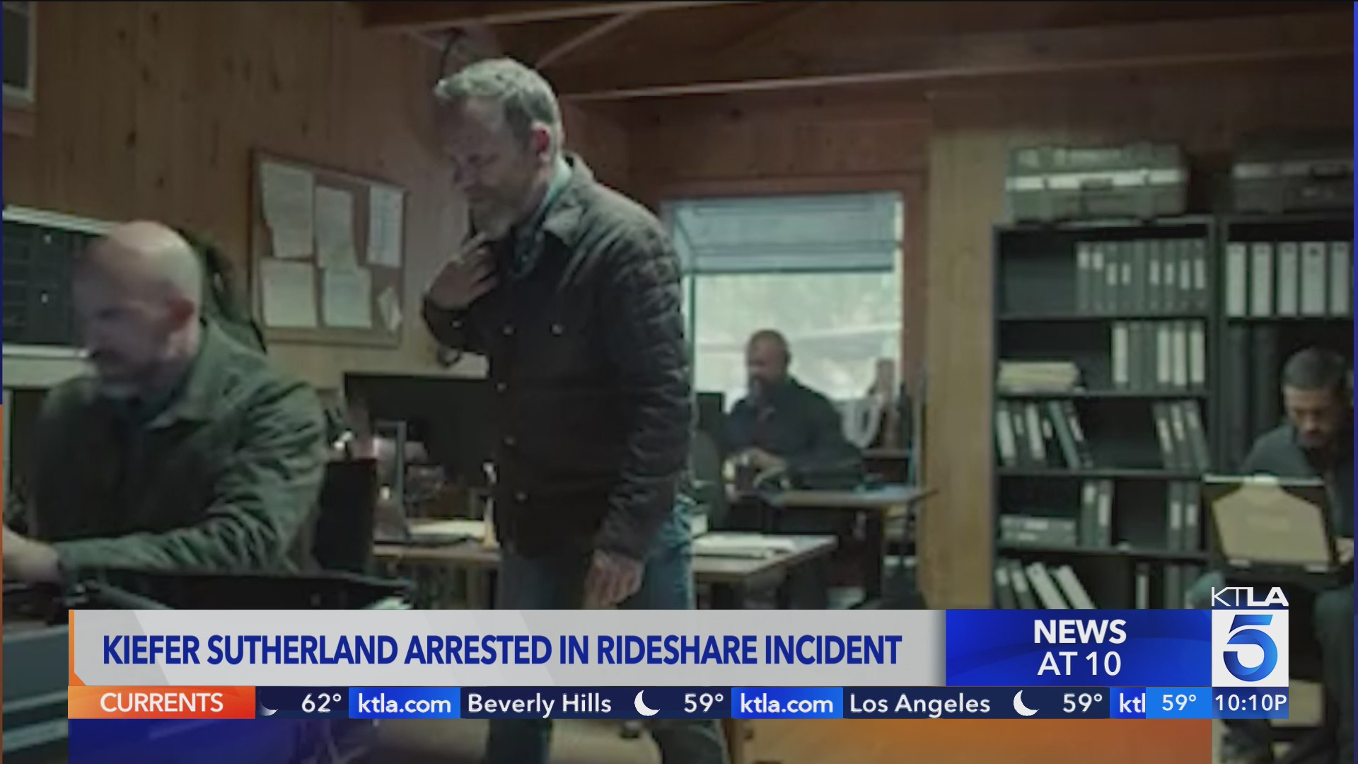 Keifer Sutherland arrested in Hollywood rideshare incident