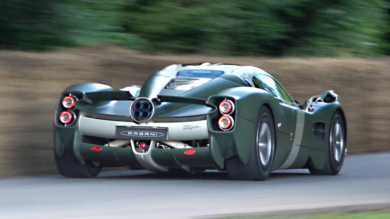 Pagani Utopia klinkt als een symfonie
