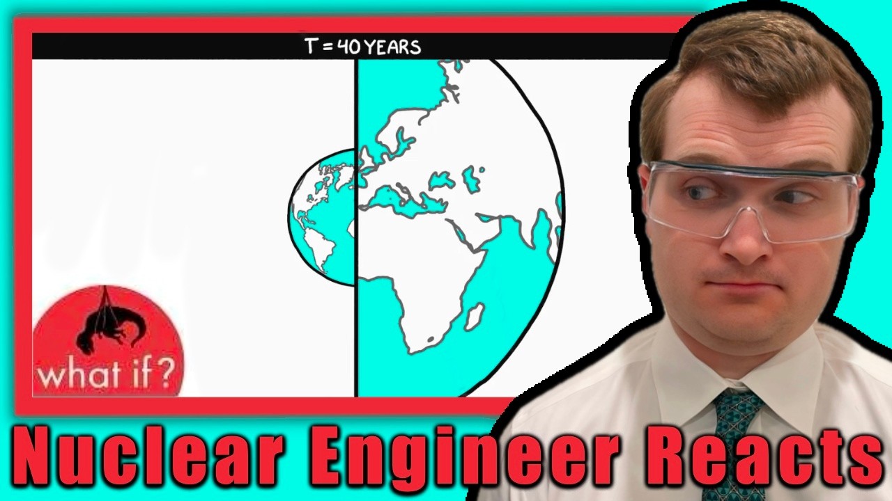 What if Earth grew 1cm every second | Nuclear engineer reacts to XKCD