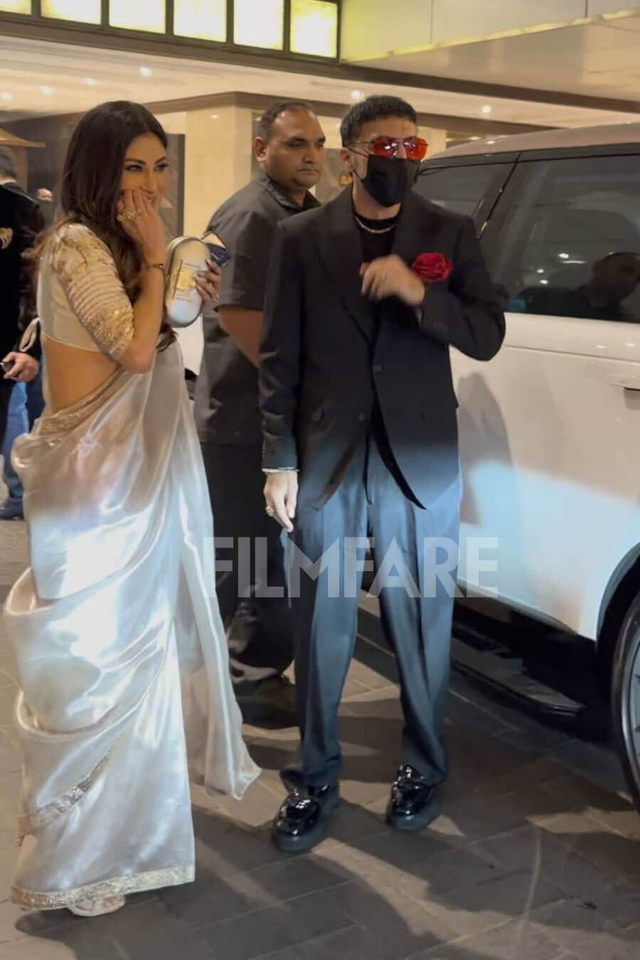 Pics: Disha Patani & Talwiinder avoid paparazzi as they attend Nupur ...