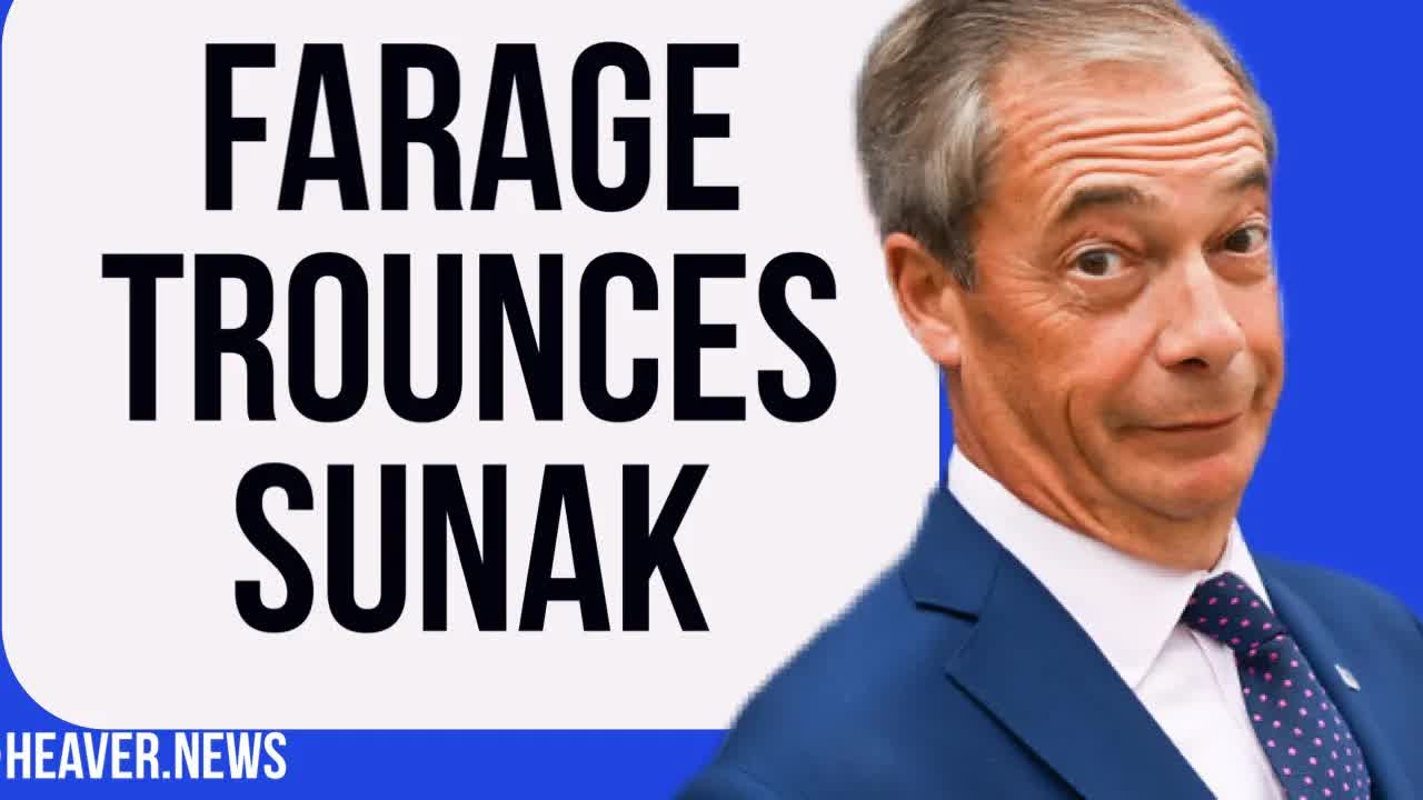 Sunak's voter verdict & Farage's celeb boost in UK politics