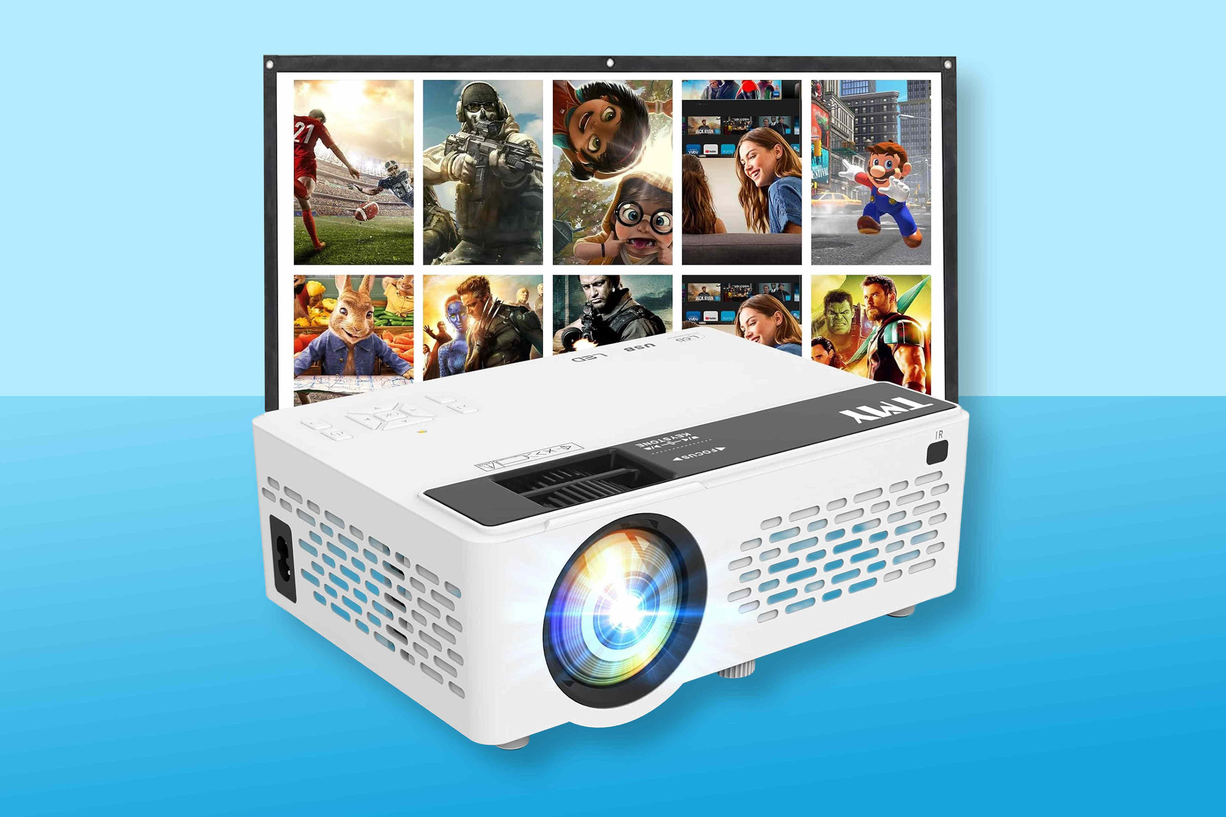 This $46 projector delivers a 'movie theater experience' at home — and ...