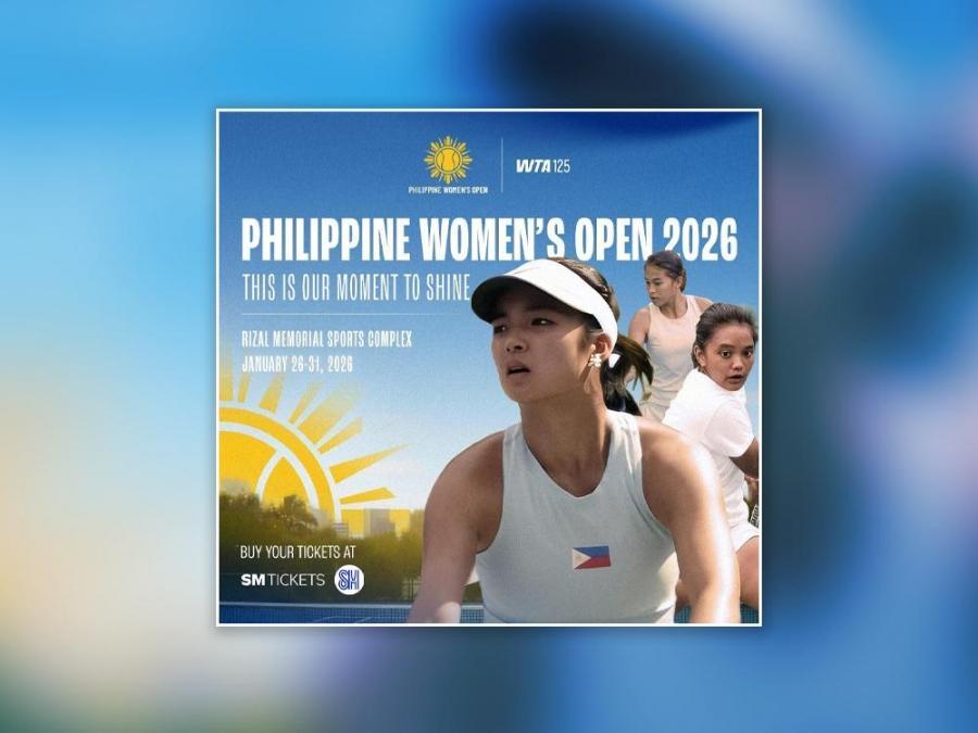 Tickets for Philippine women's open are out