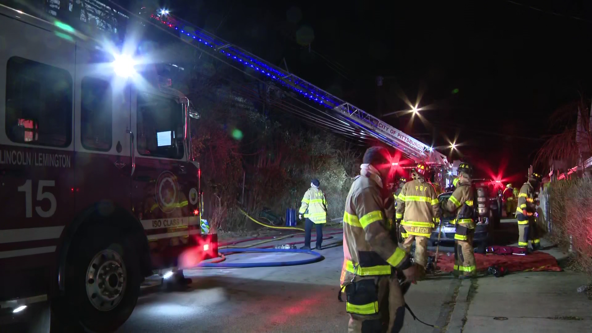 Man dead, woman in the hospital after fire in Pittsburgh's Lincoln ...