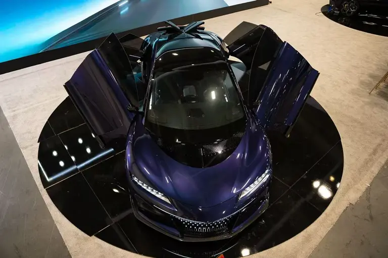 Kosmera debuts twin hypercar prototypes at CES 2026, setting its sights ...