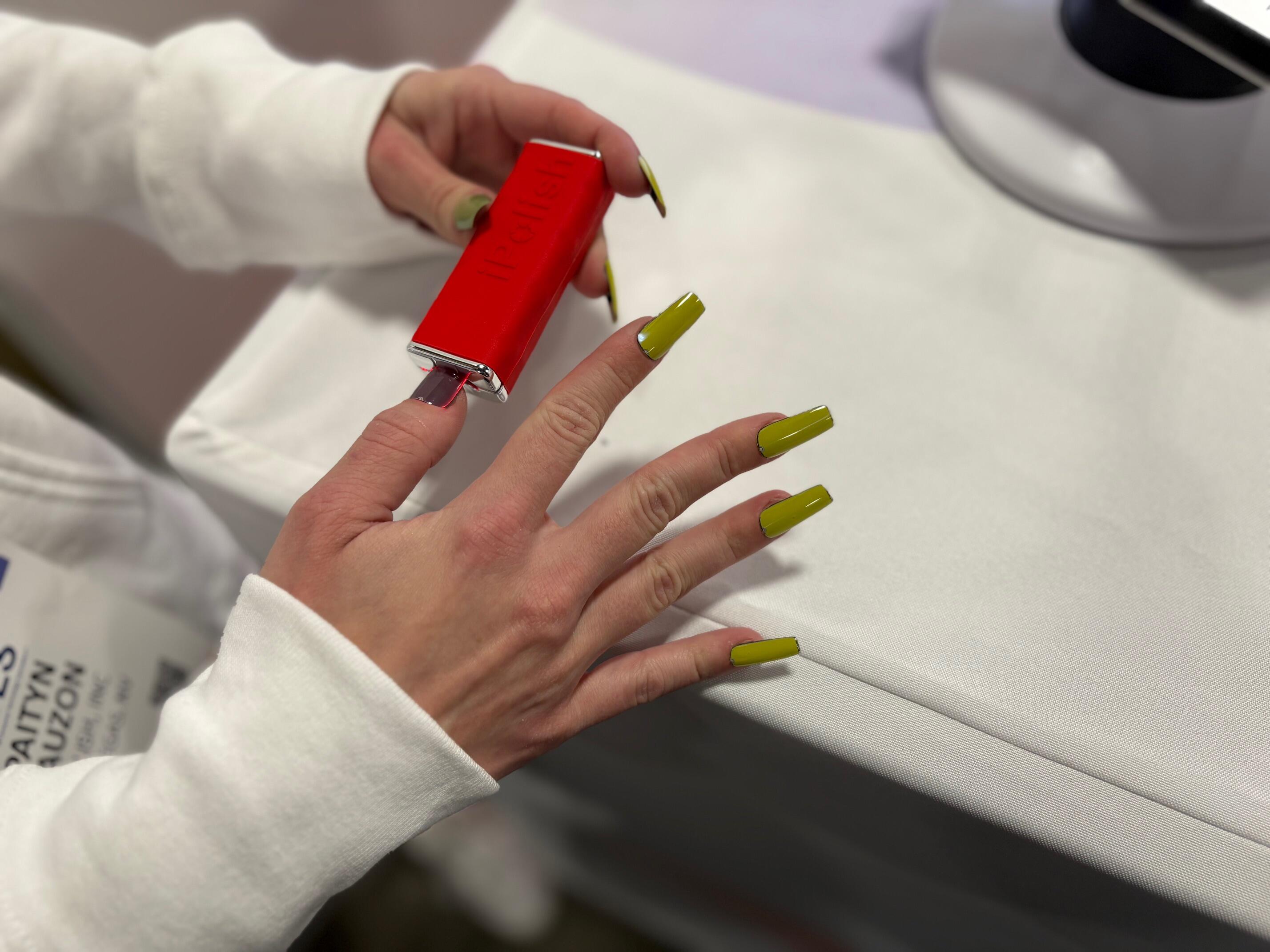 I saw this digital manicure change color in seconds at CES 2026 - and ...