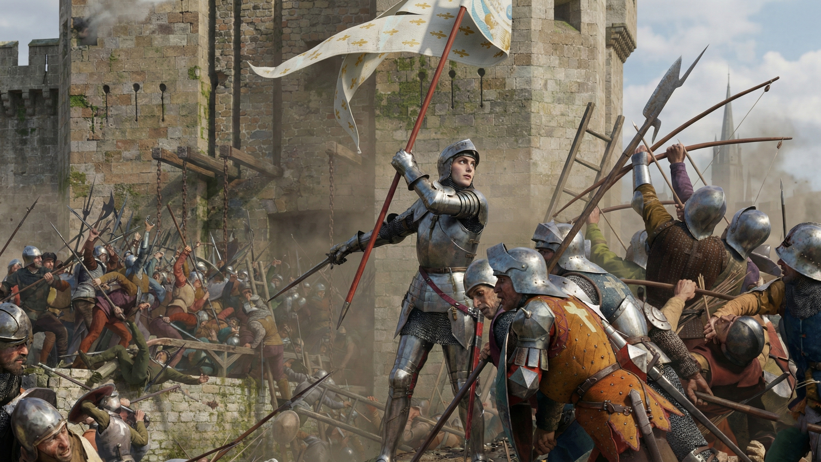 A teenage girl broke a 7-month siege in one week