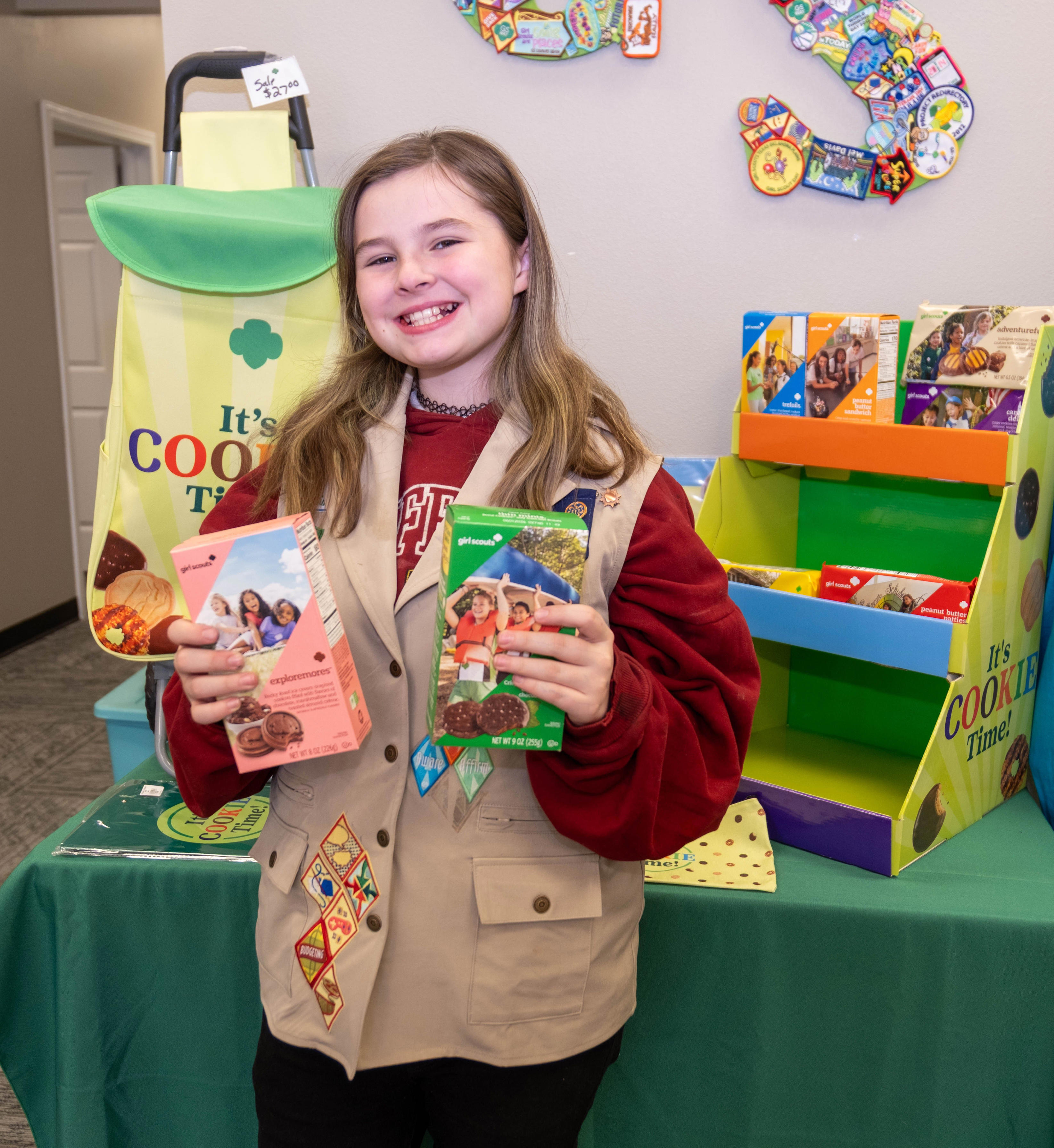 Girl Scout cookie season returns across the area