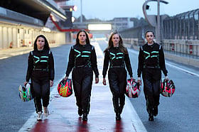 The young women racing to break Formula 1’s final barrier