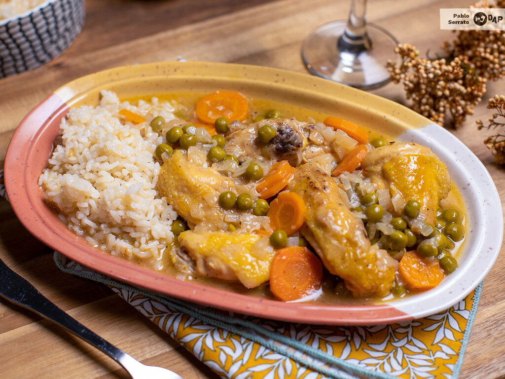 Pollo en salsa jardinera: la receta ideal para las comidas de diario ...