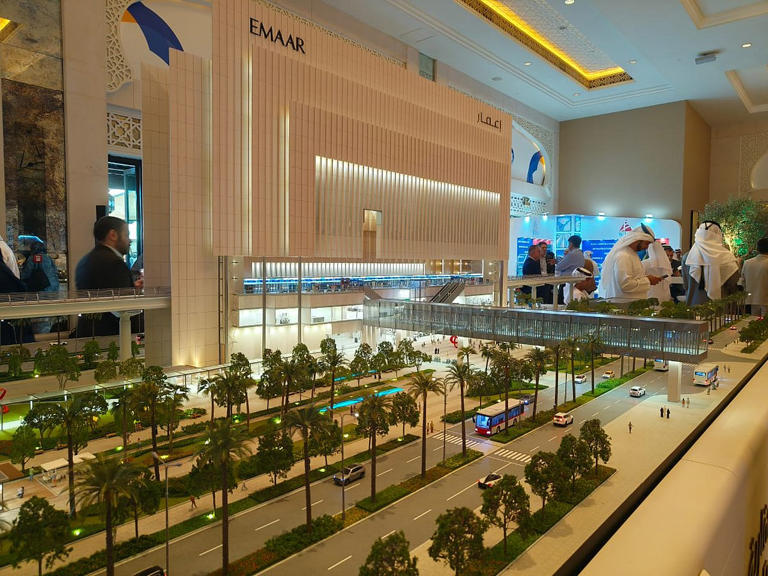 First look: World’s tallest metro station on Dubai’s Blue Line at Dubai ...