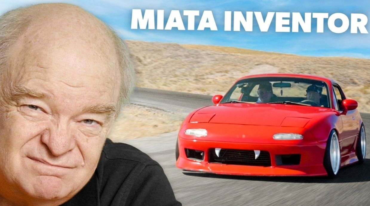 Forcing the inventor of the Miata to drive modified Miatas